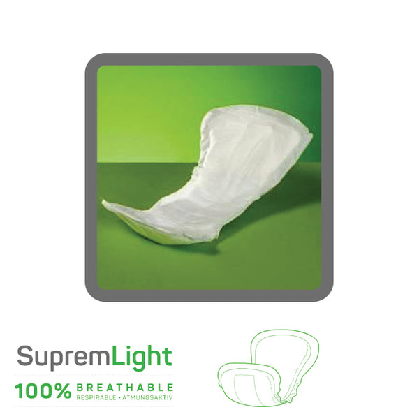 Incontinence Shaped Pad - SupremLight Small Shaped Incontinence Pads ...